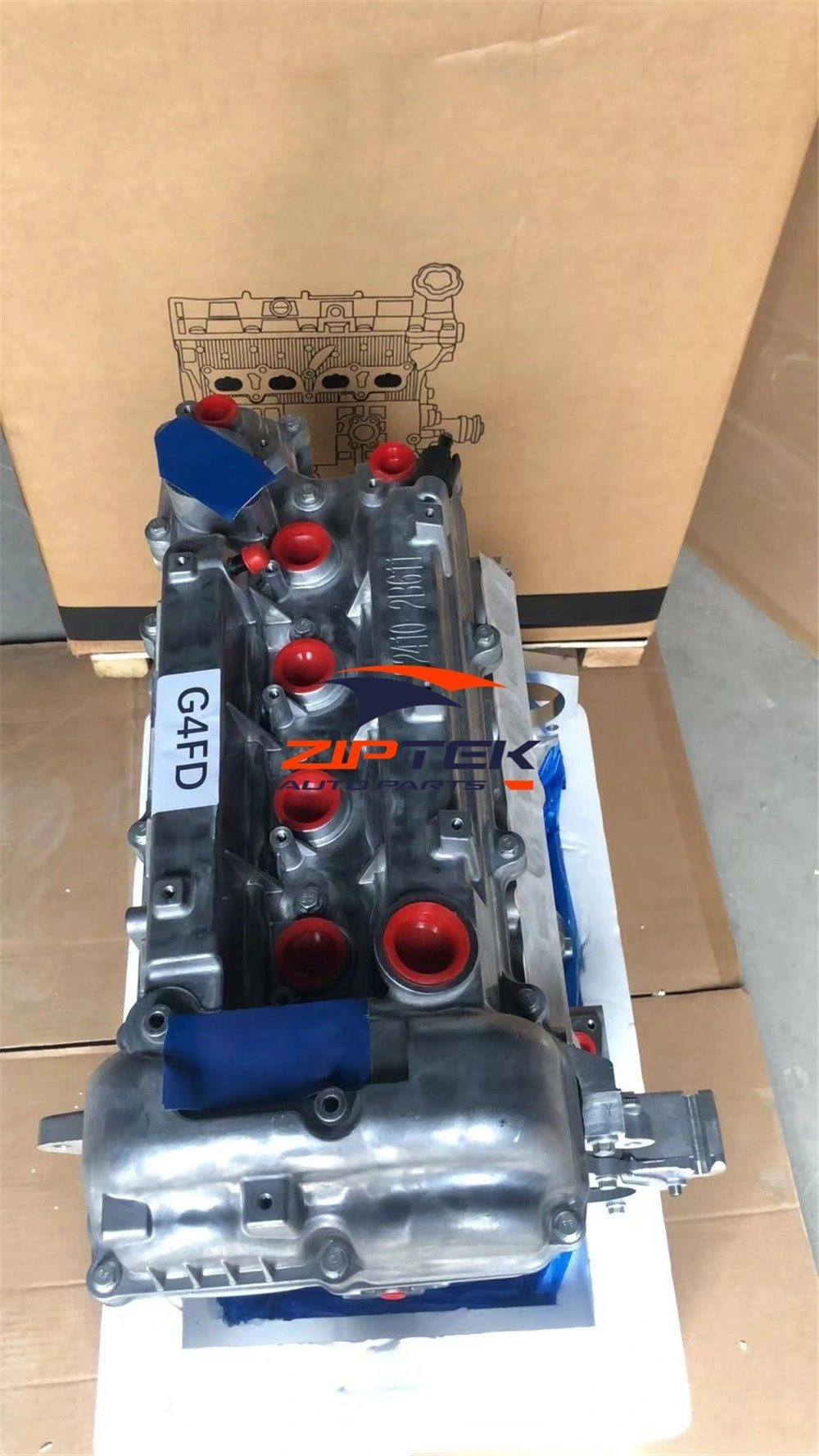 Buy Korean Motor 1.6l G4fd Engine For Kia Carens Ceed K3 Rio Sportage ...