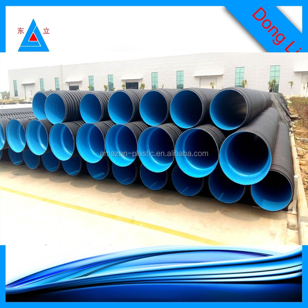 Buy Large Diameter Plastic Drain Pipe Hdpe Double Wall Hdpe Pipe from ...
