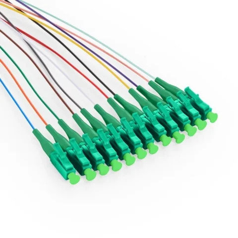 Buy Lc Apc Fiber Connector 12 Fibers Os2 9/125 Single Mode Unjacketed ...