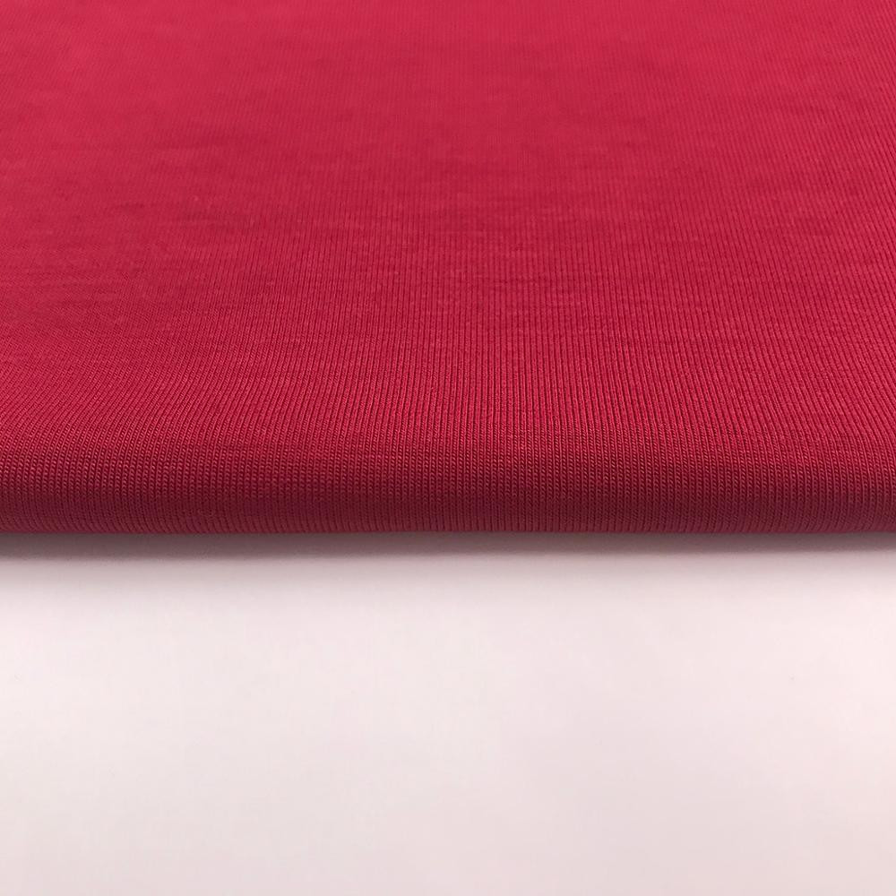 Buy Lenzing Modal Fabric 95% Modal 5% Spandex Plain Dyed Stretch Modal ...