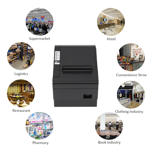 Buy Mj8330 80mm Imprimant Wifi Lan Rs232 Blue Tooth Usb Price Ticket ...