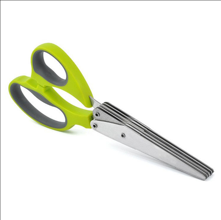 Buy Multipurpose Herb Scissors 5-layers Kitchen Scissors Stainless ...