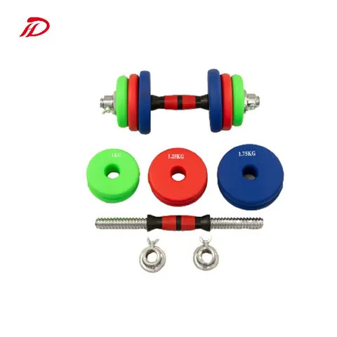 Buy New Gen Gym 1 Kg 5kg 8 Pound Dumbells Pairhex White Free Weight ...