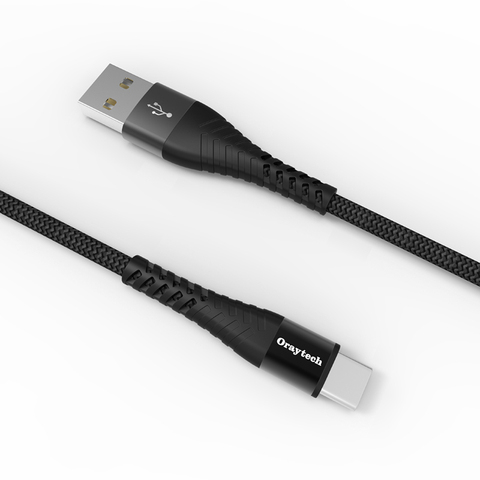 Buy Nylon Braided Aluminum Shell Mobile Phone Flex Cables Usb C Data ...