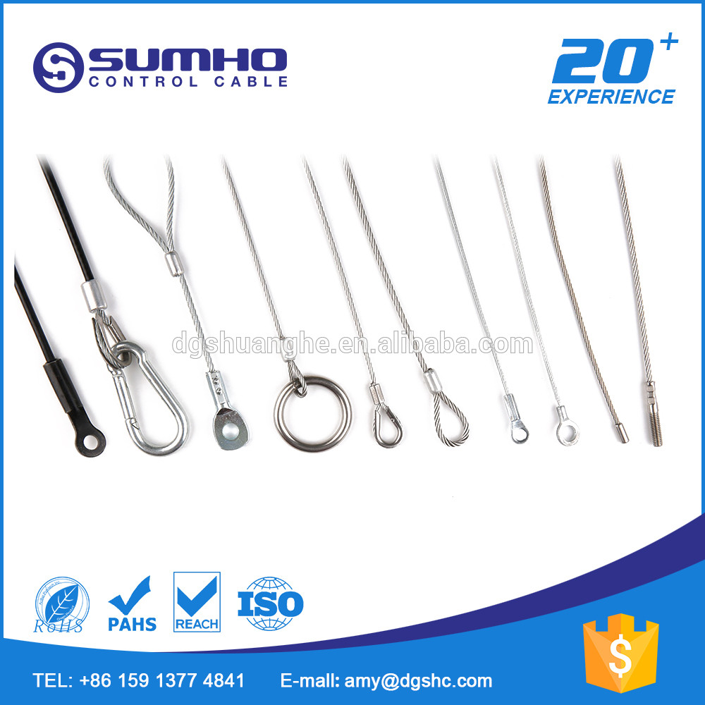 Buy Oem Stainless Steel Wire Rope With Eyelets For Equipment With Ball ...