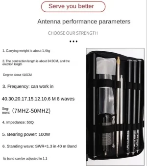 Buy Pac-12 Shortwave Antenna Compact Edition Portable Multiband ...