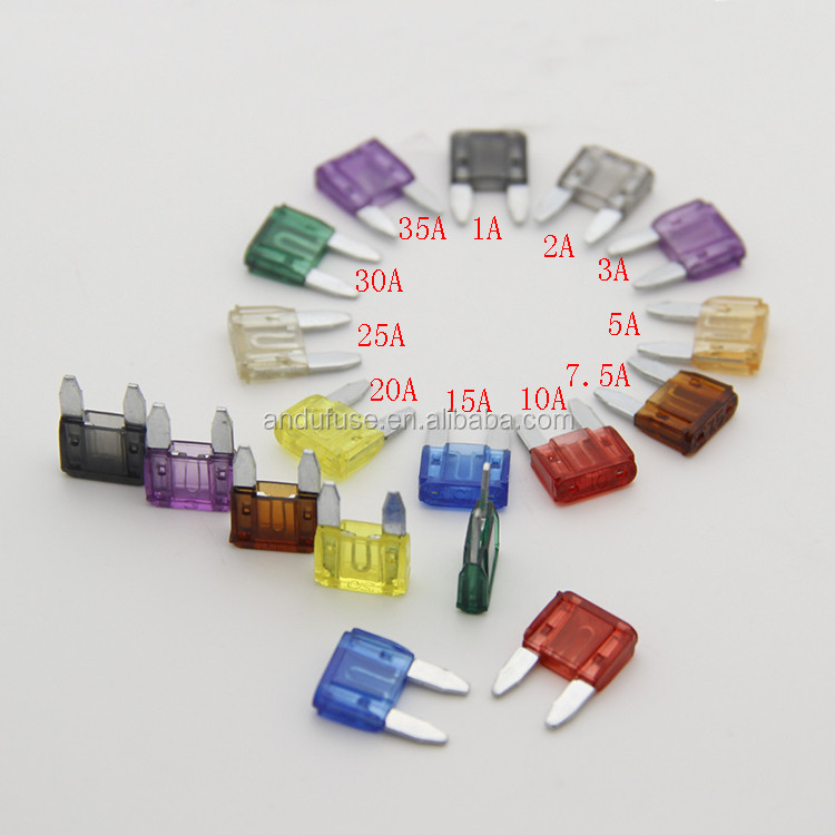 Buy Plugs In Automotive Fuses, With 2, 3, 4, 5, 7.5, 10, 15, 20, 25, 30 ...