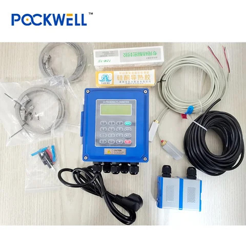 Buy Pockwell High Quality 4-20ma Rs485 Clamp On Ultrasonic Water Flow ...