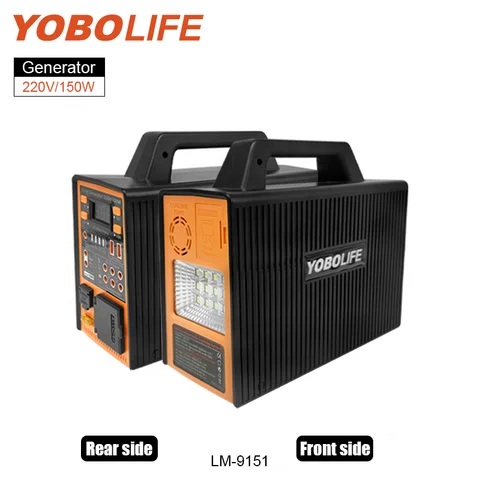 Buy Portable Solar Generator 150w Solar Energy Storage System Portable ...