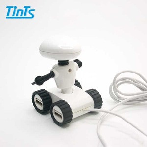 Buy Robot Design Usb Hubs On Wheels 4 Ports Usb Hubs High Speed Usb 2.0 ...