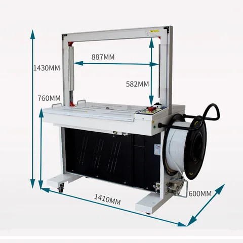 Buy Save Full Automatic Carton Box Strapping Machine Belt Strapping ...