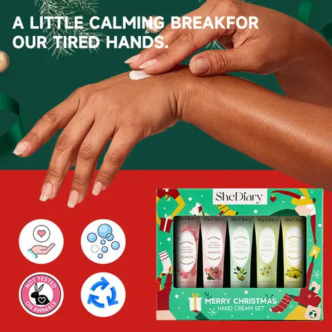 Buy Shediary Hand Whitening Cream Mini Hand Cream Lotion Fruity Natural ...