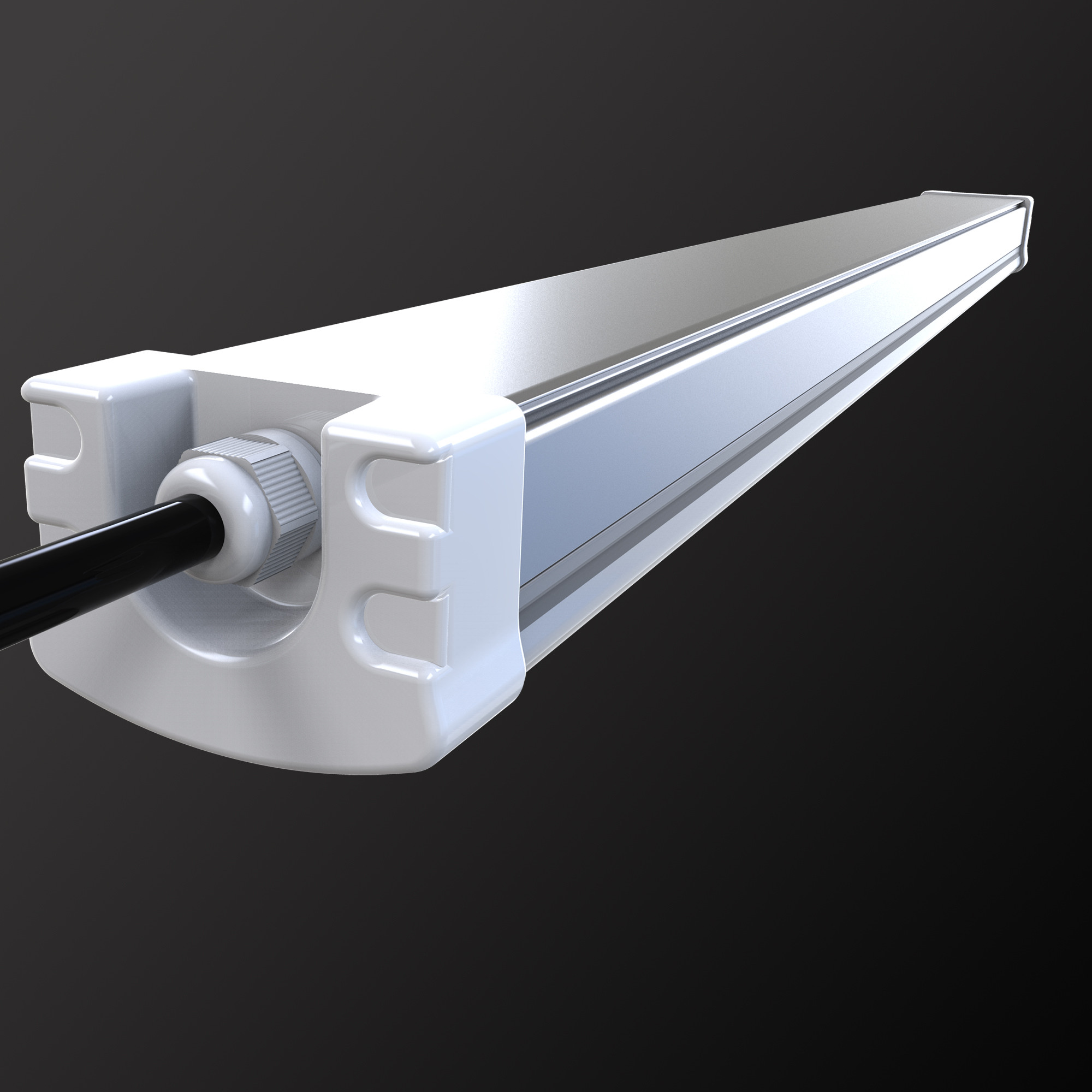 Buy Shinelong Vapor Tight Parking Garage Batten Light Ip65 Led Tri ...