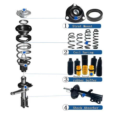 Buy Shock Absorber For Mitsubishi Pajero V31 V32 343239 from Guangzhou ...