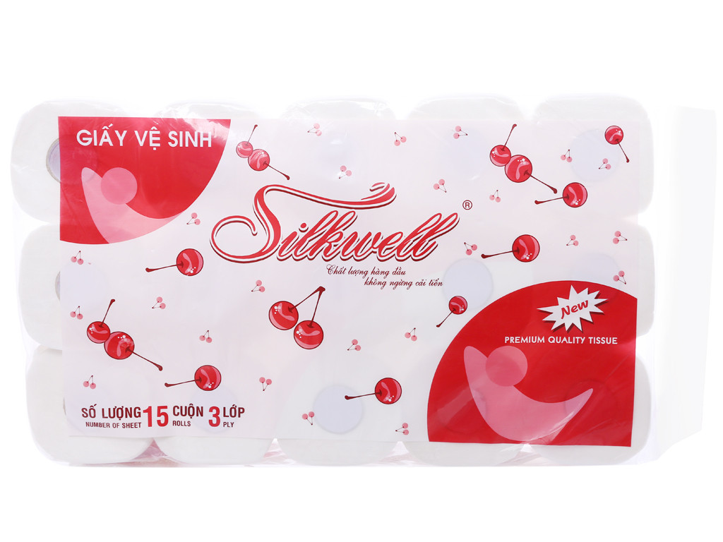 Buy Silkwell Toilet Paper 3 Layers - 13+_1gsm/ Paper Tissue/ Toilet ...