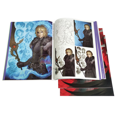 Buy Softcover Custom Book Of Enoch Marvel Manga Printing Heroes Rocket ...