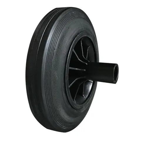 Buy Solid Rubber Puncture-proof Flat-free Semi-pneumatic Wheels And ...