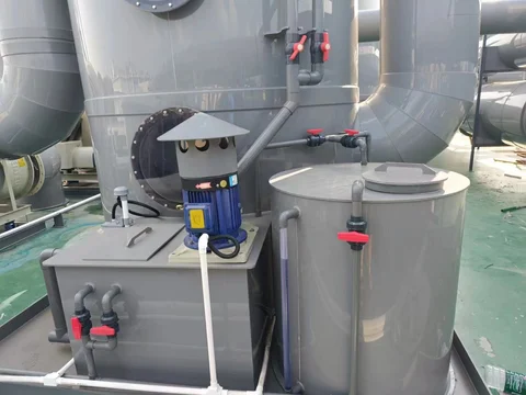 Buy Spray Tower Waste Gas Treatment Equipment Waste Gas Absorption ...