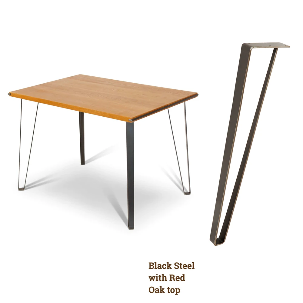 Buy Stainless Steel Furniture Legs Industrial Metal Tapered Dining ...