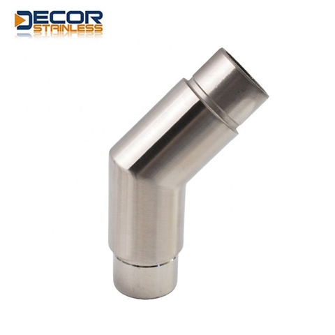 Buy Stainless Steel Handrail Balustrade Railing Angle Tube Connector ...