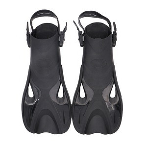 Buy Surfing Diving Fins Open Heel Rubber Underwater Sports Snorkeling ...
