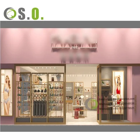 Buy Tailor-made Bra Shop Interior Design Display Stands Retail Lingerie ...