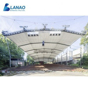 Buy Tensile Fabric Roofing System Truss Display Design Rain Shelter ...