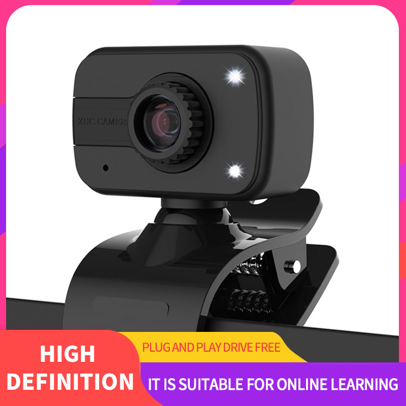 Buy Webcam Hd Desktop Laptop Pc Web 1080p With Microphone Usb Plug And ...