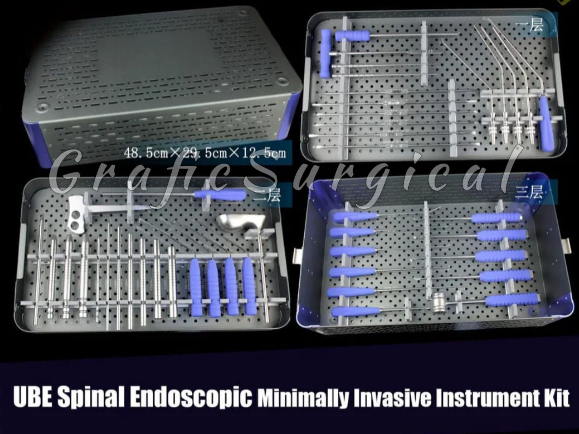 Buy Ube Spine Endoscopic Minimally Invasive Instruments Kits | Grafic Surgical | Spine ...