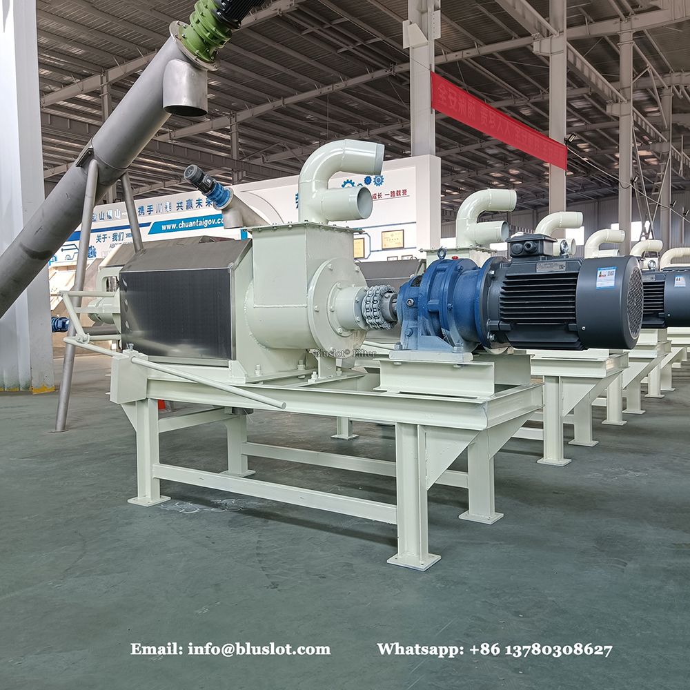 Buy 800 Type Slope Screen Manure Separator For Farm from Hebei Bluslot ...