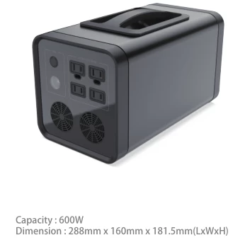 Buy New Design Portable Power Station 600w Ups Function Pd3.0 Outdoor ...