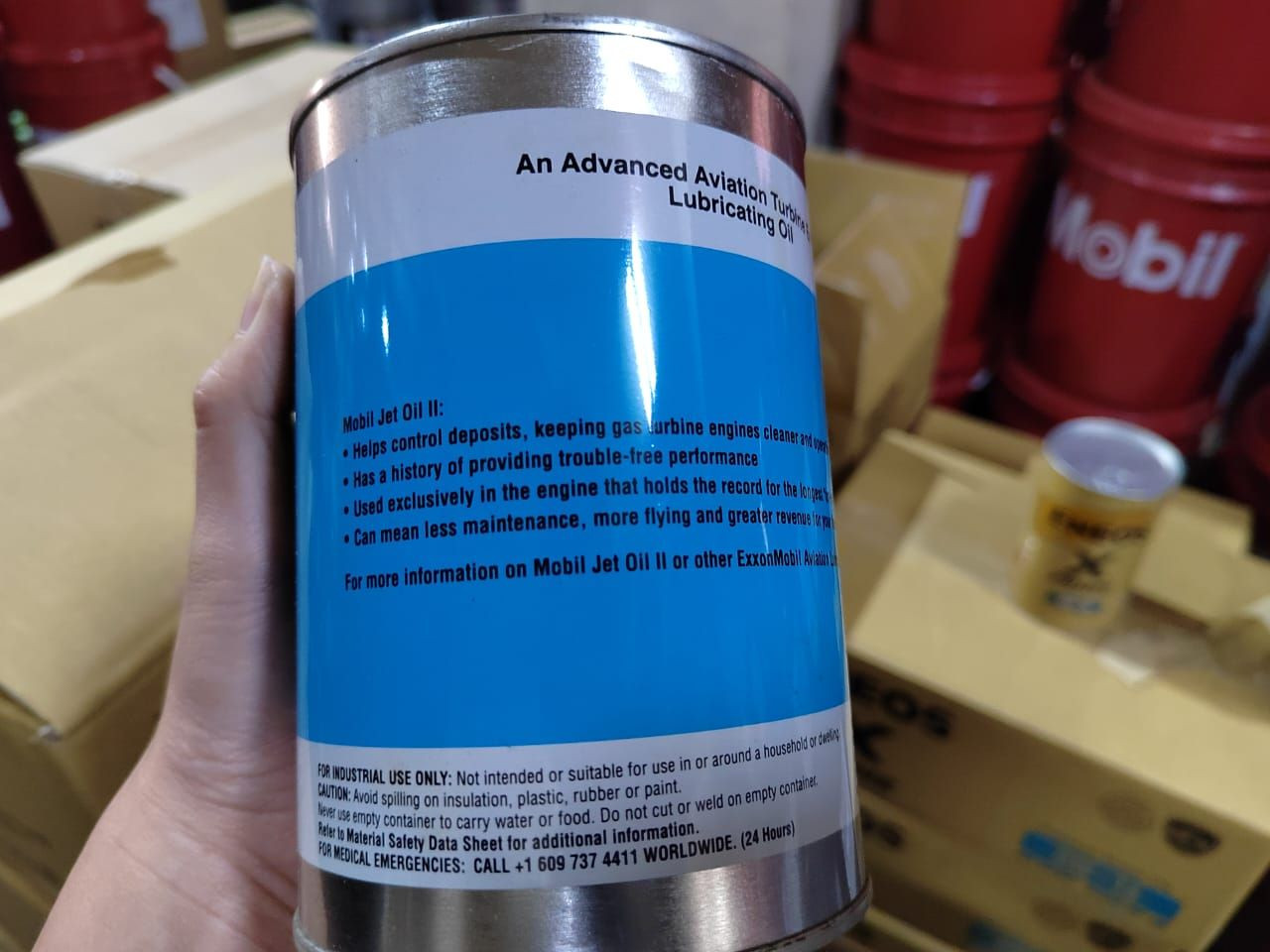 Buy Mobil Jet Oil Ii from RDJ LLC Japan, Japan | Tradewheel.com