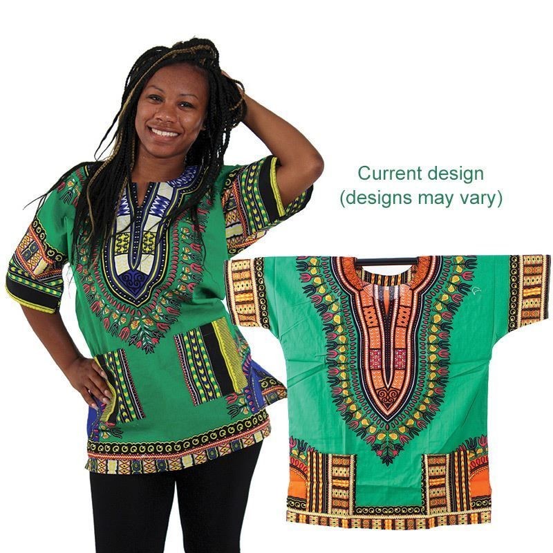 Buy Traditional Dashiki Shirt - Cotton from Shades of Africs, Jamaica ...