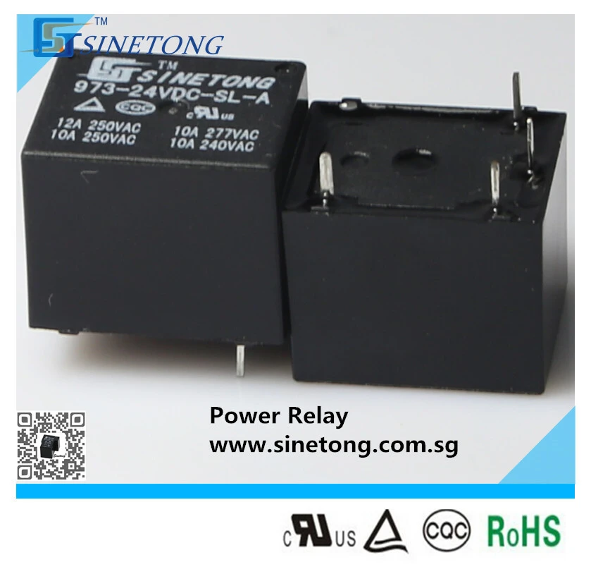 Buy 10a Small Relay Childrens Car Relay 24v Pcb Type Normal Open Power ...