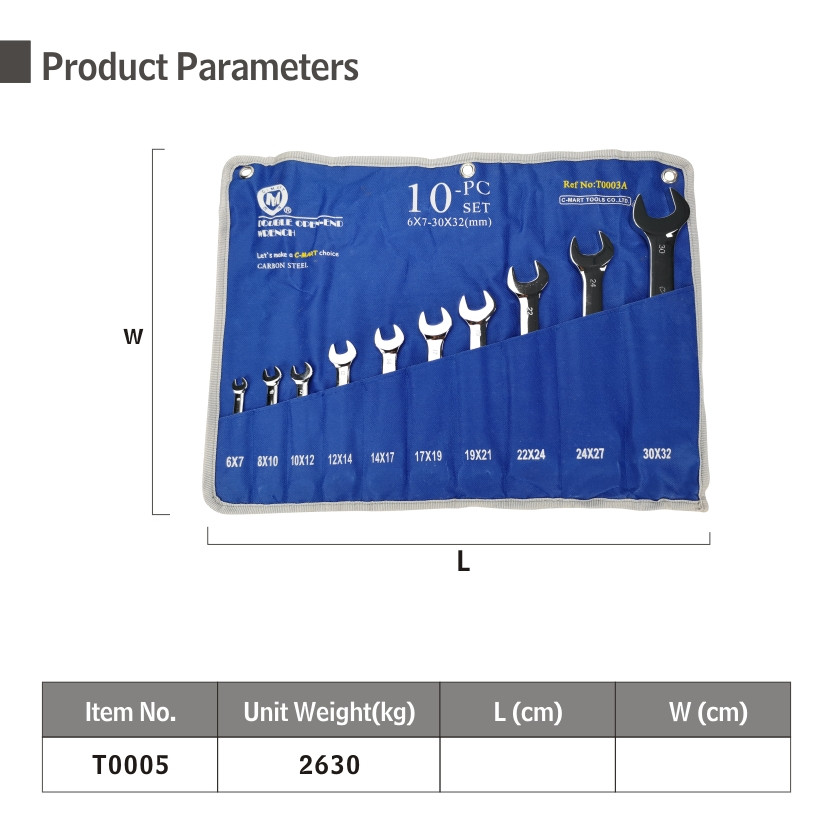 Buy 14 Pcs Easy Maintenance Spanner Combination Wrench Set Manufacturer ...