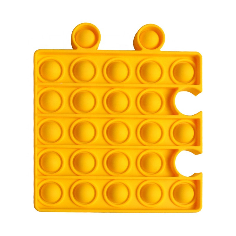 Buy 2021 Eco-friendly Silicone Fidget Toys Push Pop Bubble Fidget ...