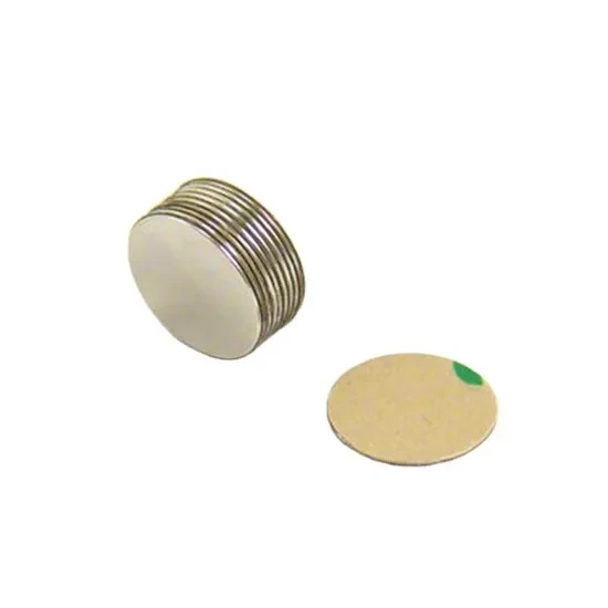 Buy 3m Adhesive Disc Magnet Custom Ndfeb Magnet With Self Adhesive Back ...