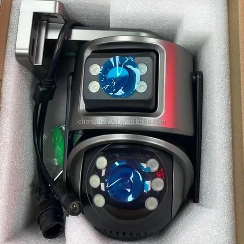 Buy 4k 8mp Hd Wifi Ptz Outdoor 6mp Dual Lens Dual Screen Ai Auto ...