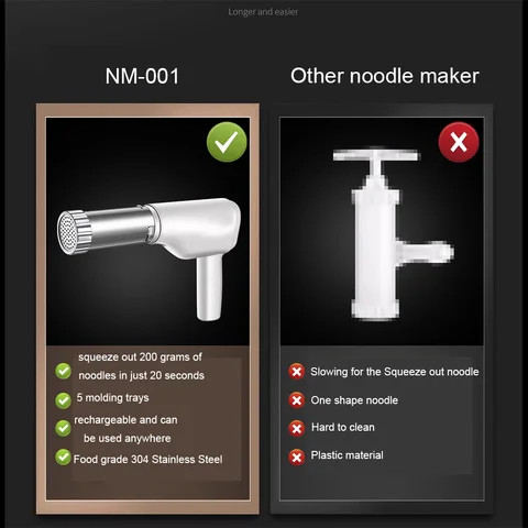 Buy 5 Mould Chinese Automatic Small Noodles Making Machine Fresh ...