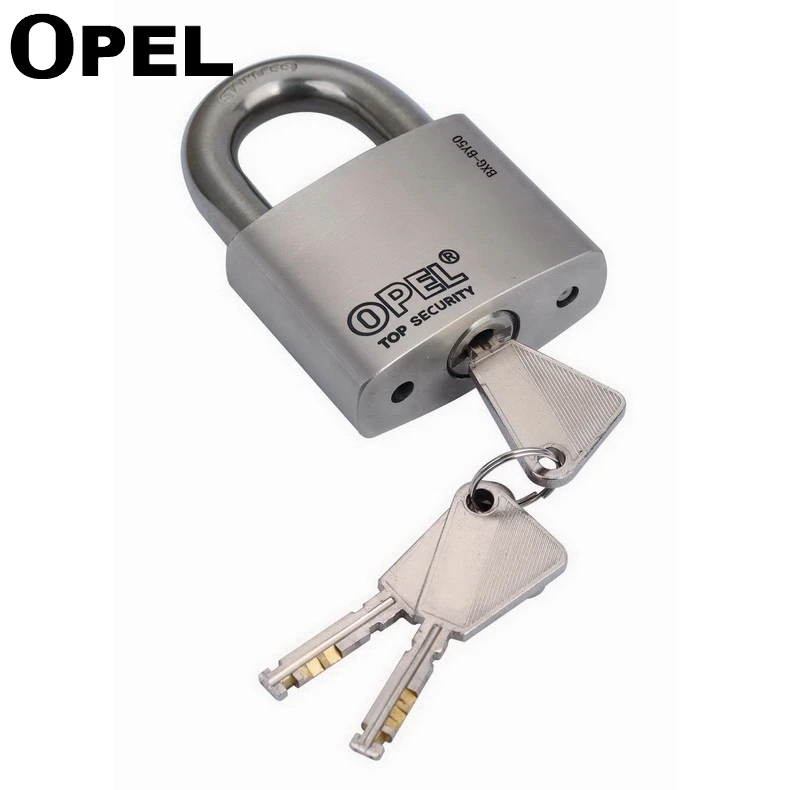 Buy 50mm Candado Heavy Duty Door Lock Anti Cut Lockout Safety Stainless ...