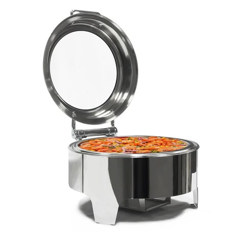 Buy 6l Stainless Steel Food Warmer Container Buffet Stove Chafing Dish ...