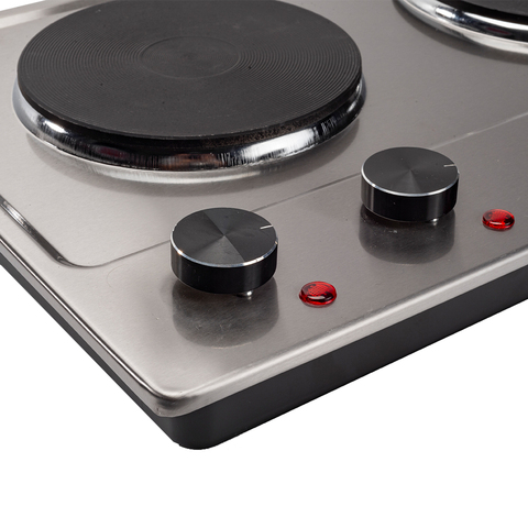 Buy Adjustable Heater Plate Electric Double Burners Hot Plate ...