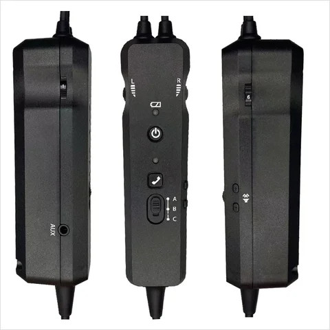 Buy Anr Aviation Headset Pilot Headset Red Color With Great Anr Active ...