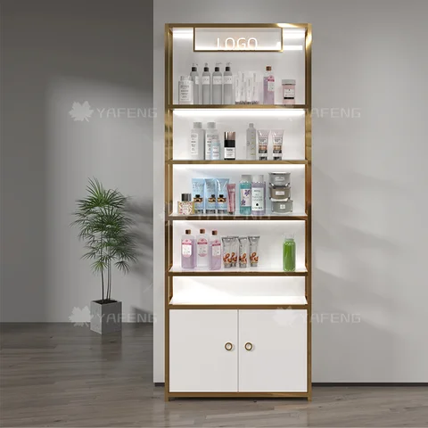 Buy Beauty Salon Display Cabinet Cosmetics Display Rack Nail Polish ...