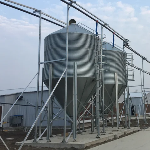 Buy Chicken Farm Silos For Sale Hot Galvanized Sheet Material 28ton ...