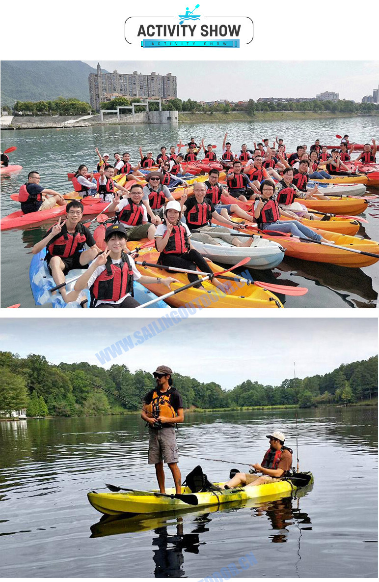 Buy Chinese Polyethylene Plastic Boat Kayak 2+1 With Best Price Canoe ...