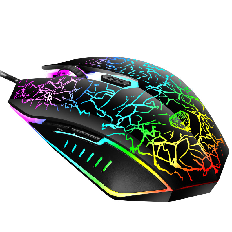 Buy Colorful With Led Backlit Wired Optical Computer Gaming Mouse from ...