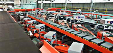 Buy Conveyor Belting Double Ring Sorting Machinery Belt Conveyor ...