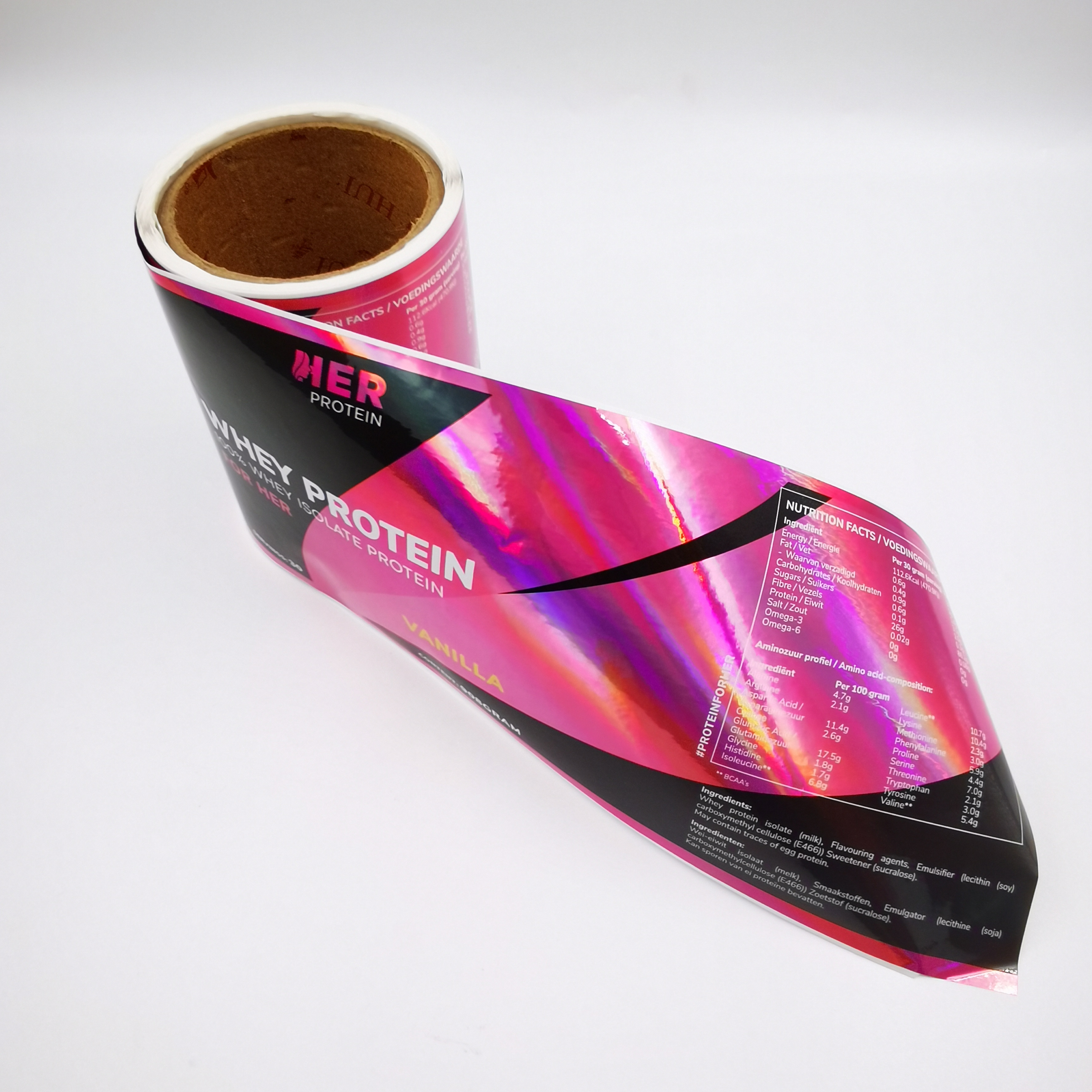 Buy Custom Water Bottle Stickers Manufacturing Pressure Sensitive Label ...