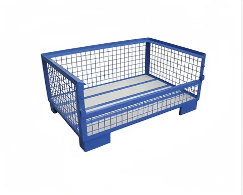 Buy Customized High Quality Steel Pallet Stackable Stillage Rack Wire ...